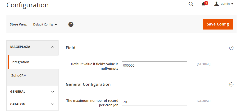 Zoho Integration — User Guide - Mageplaza documentation